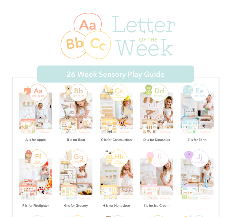 Goodnight Fox - Letter of the Week Activities for Preschoolers: A-Z ...