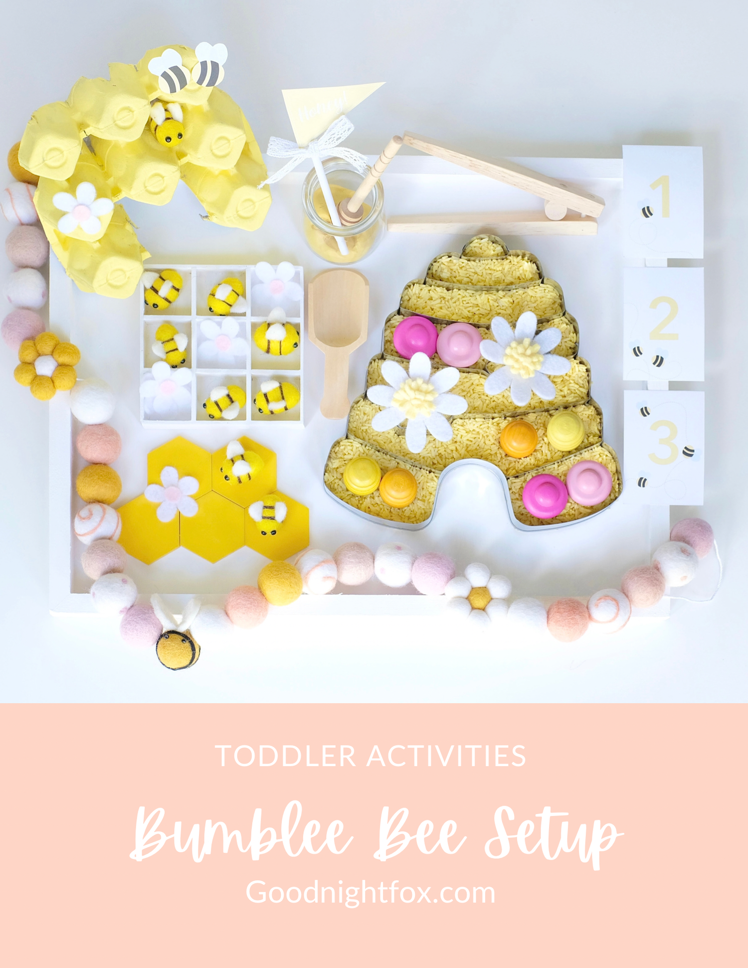 Goodnight Fox - Bumblebee Sensory Table