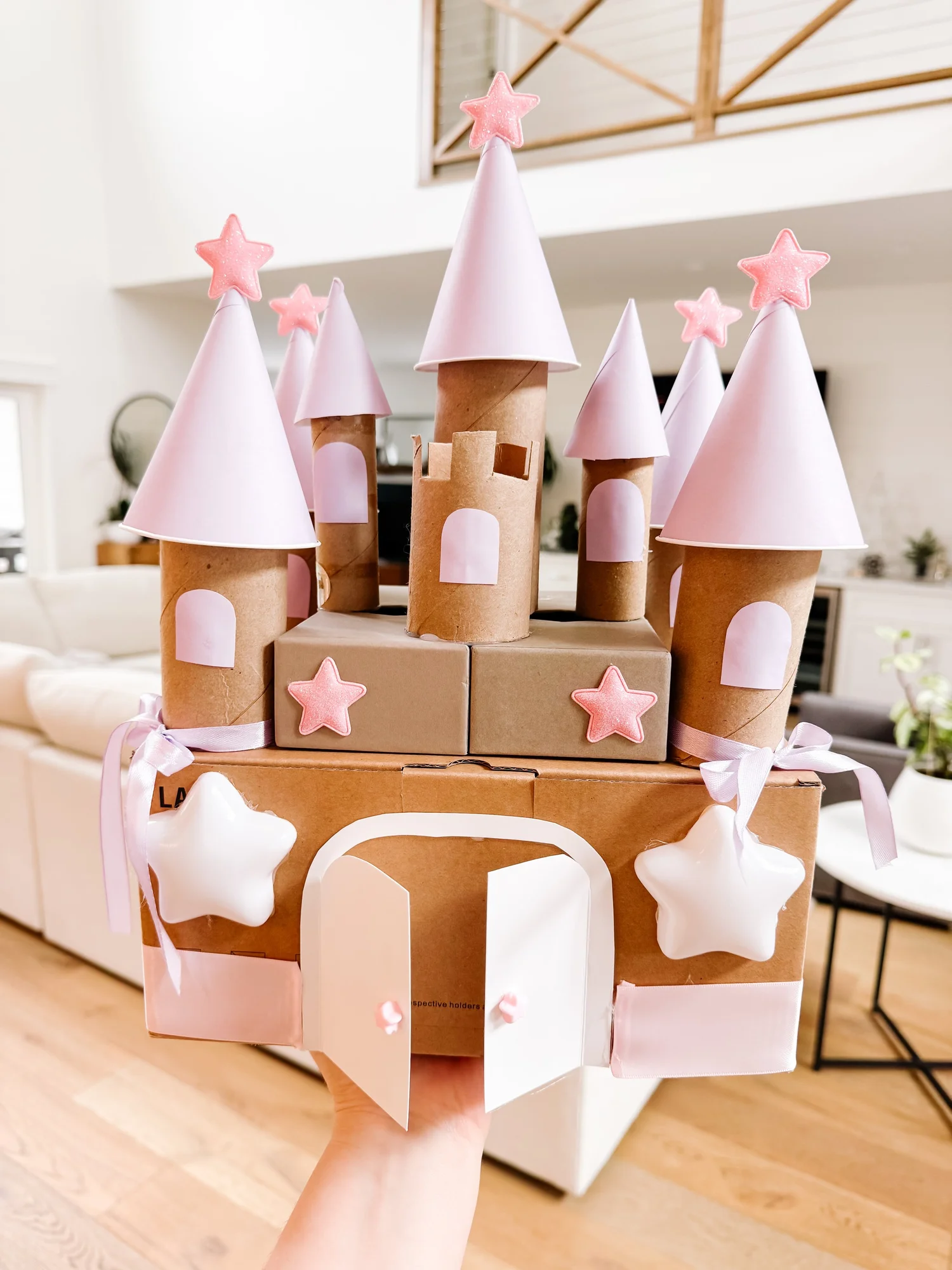 Goodnight Fox - DIY Cardboard Castle Craft for Kids | Easy Princess ...