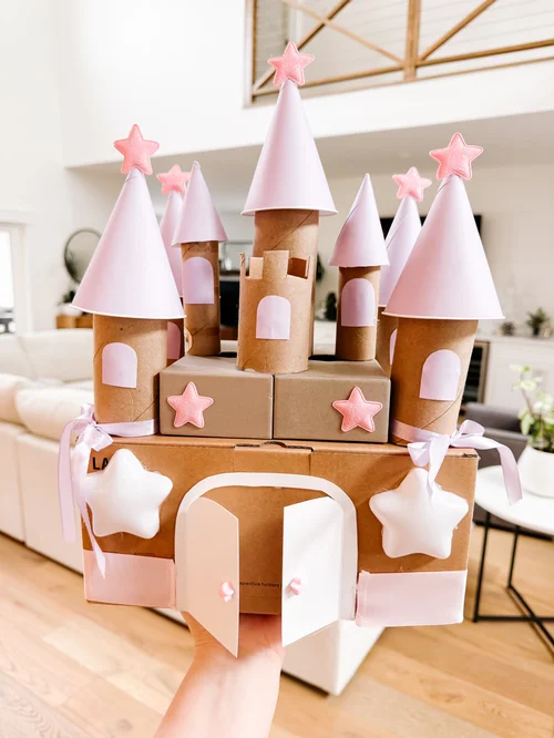 Goodnight Fox - DIY Cardboard Castle Craft for Kids | Easy Princess ...