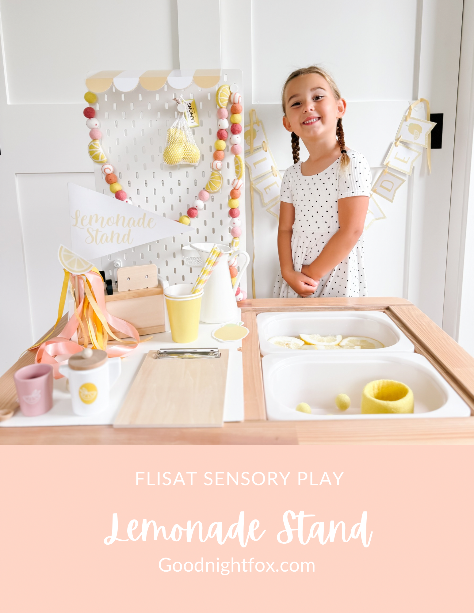 Goodnight Fox - DIY Lemonade Stand For Kids