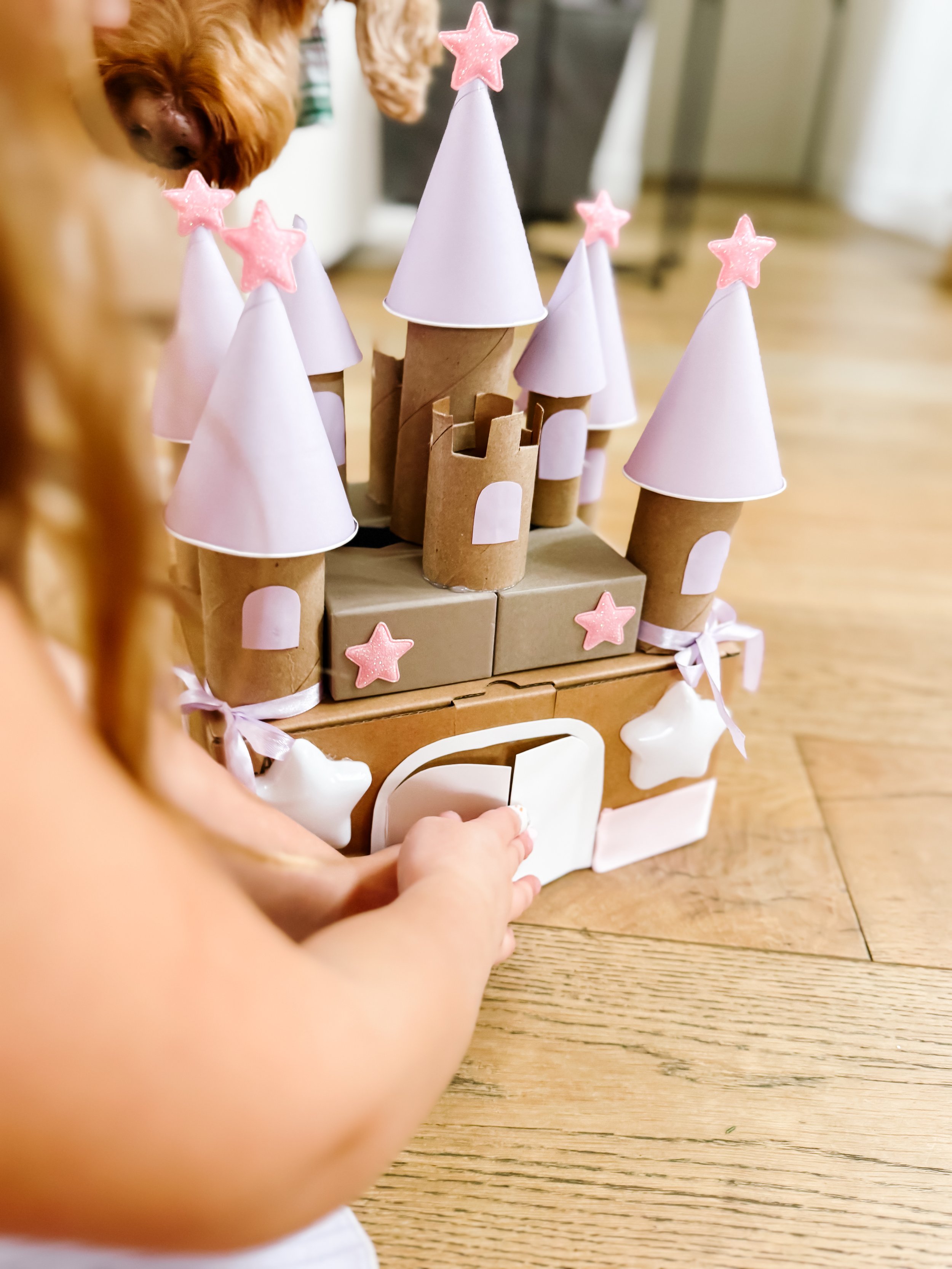 Goodnight Fox - DIY Cardboard Castle Craft for Kids | Easy Princess ...