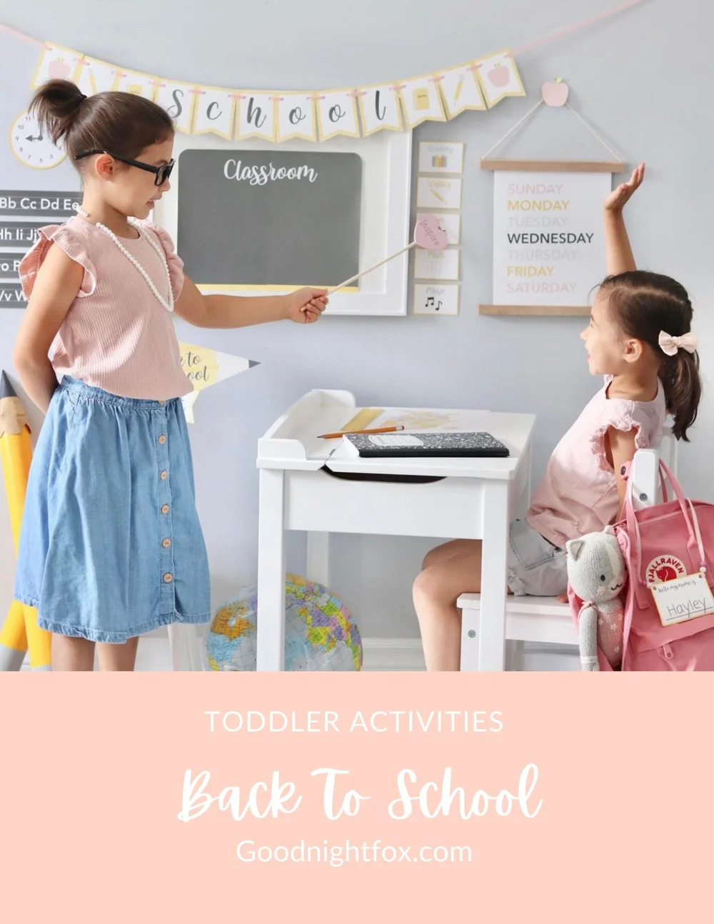 Goodnight Fox - Back to school dramatic play