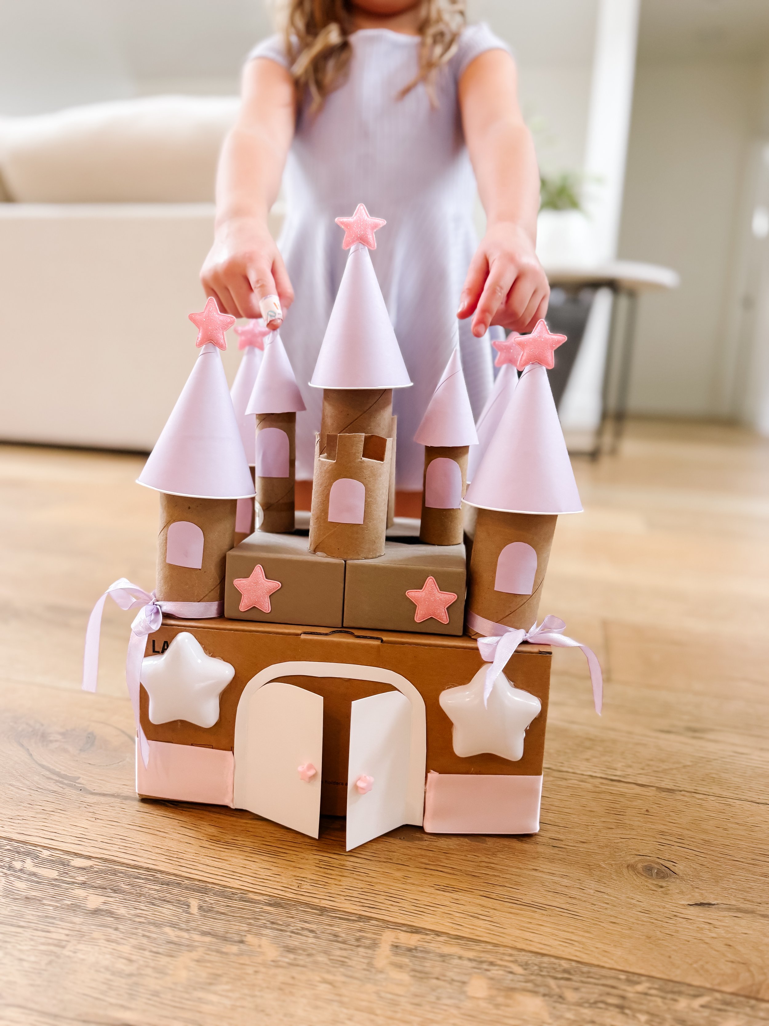 Goodnight Fox - DIY Cardboard Castle Craft for Kids | Easy Princess ...
