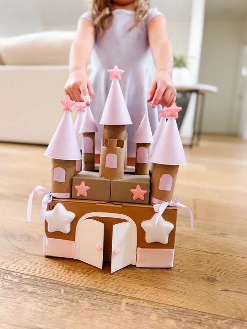 Goodnight Fox - DIY Cardboard Castle Craft for Kids | Easy Princess ...