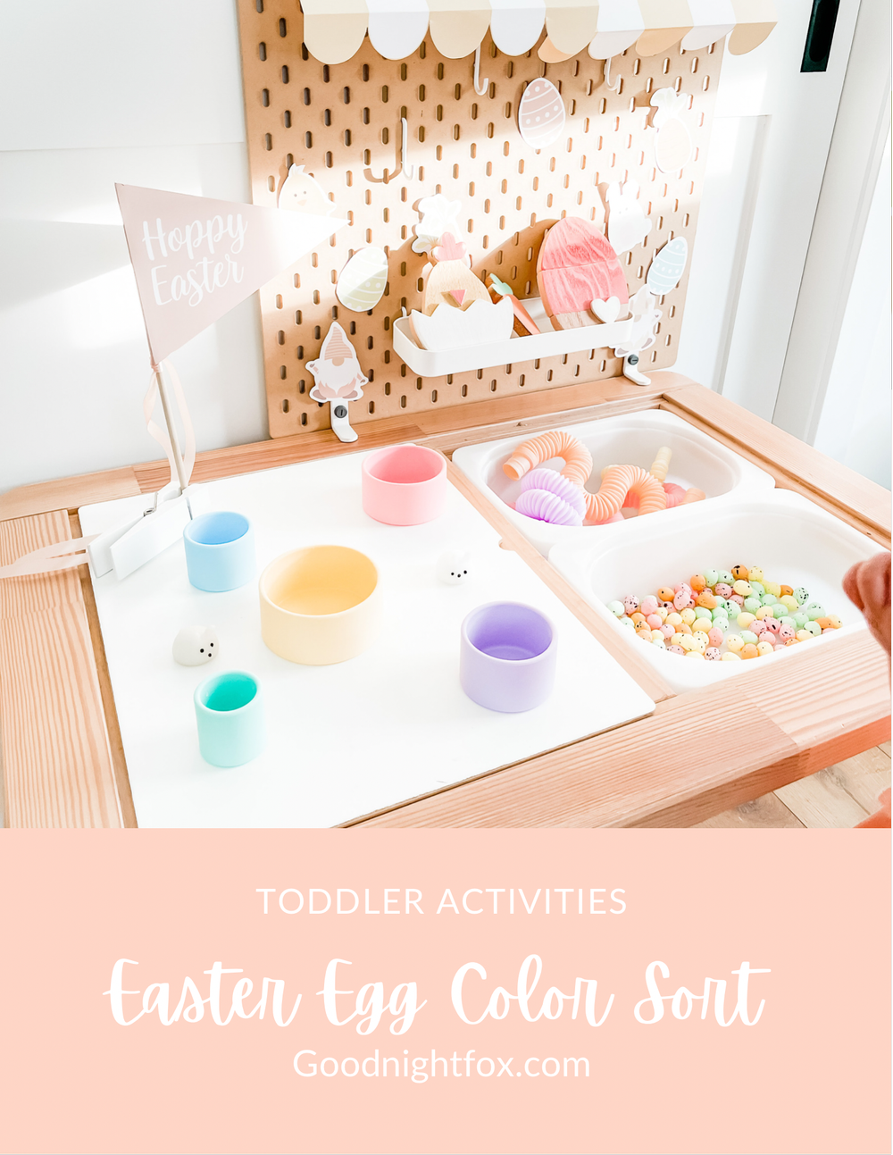 Goodnight Fox - Easter Egg Color SortIng