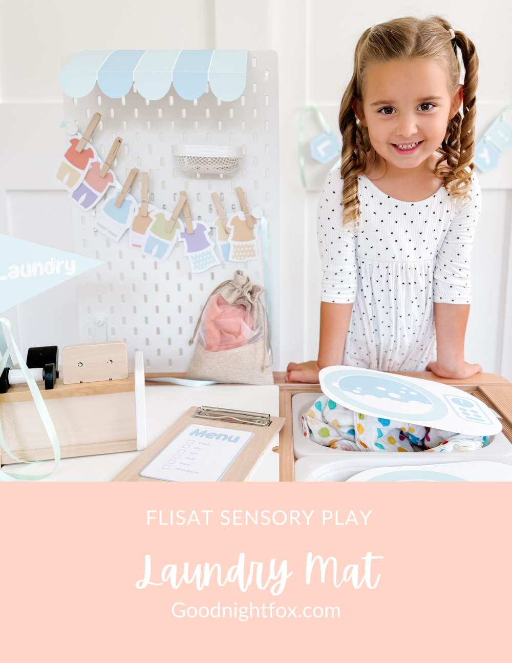 Goodnight Fox - Fun with Laundry Mat Sensory Dramatic Play: Free ...