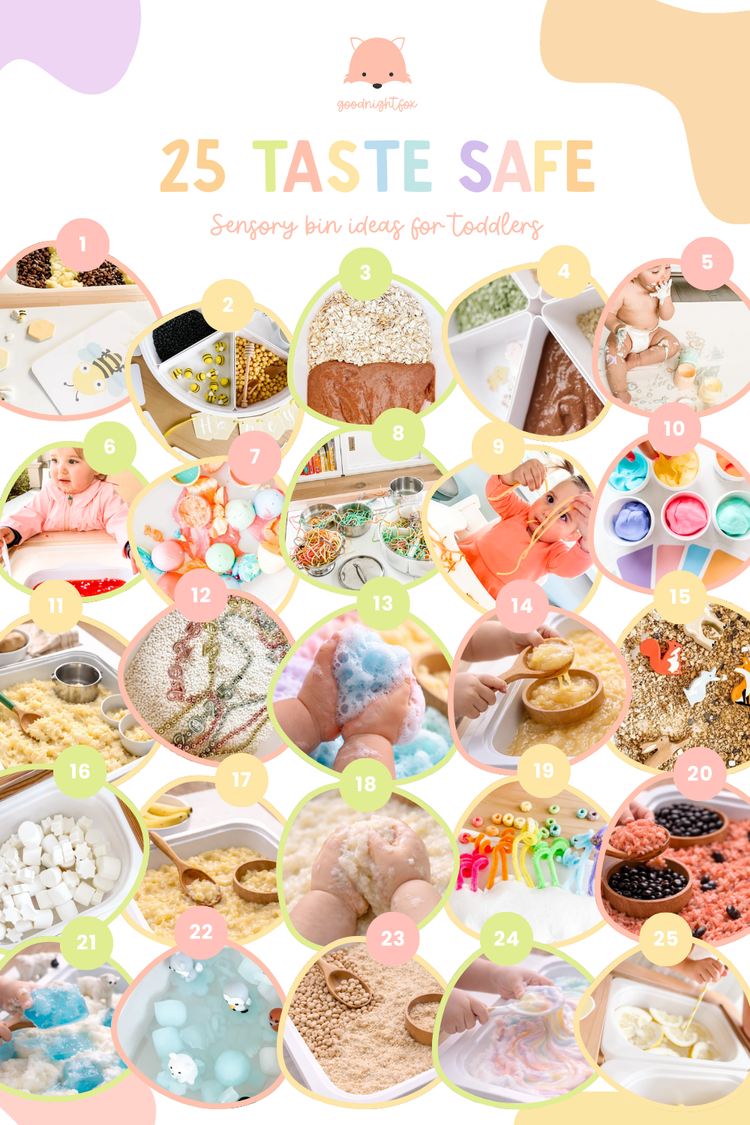 Goodnight Fox - Taste Safe Sensory Play