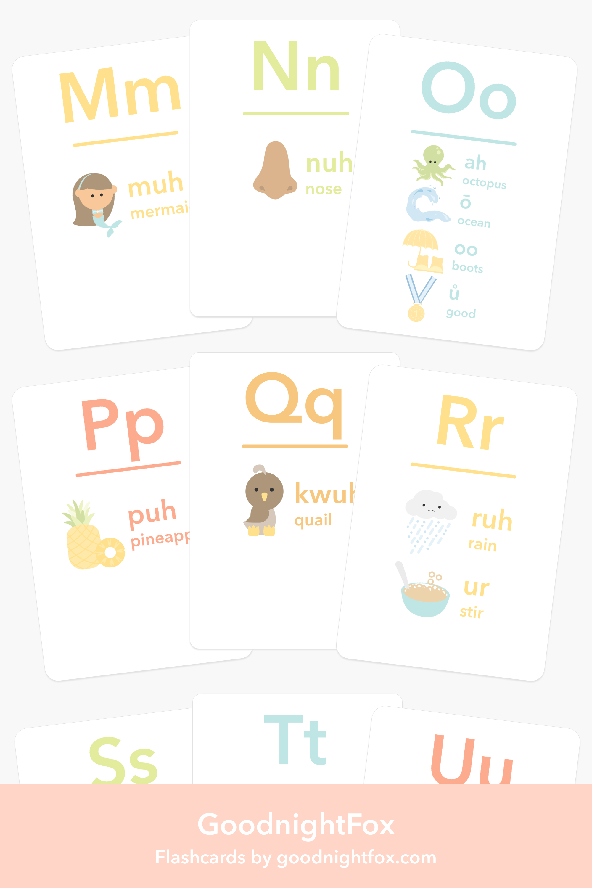 Goodnight Fox - Phonics for Toddlers: Simple Guide + Free Letter Sounds ...
