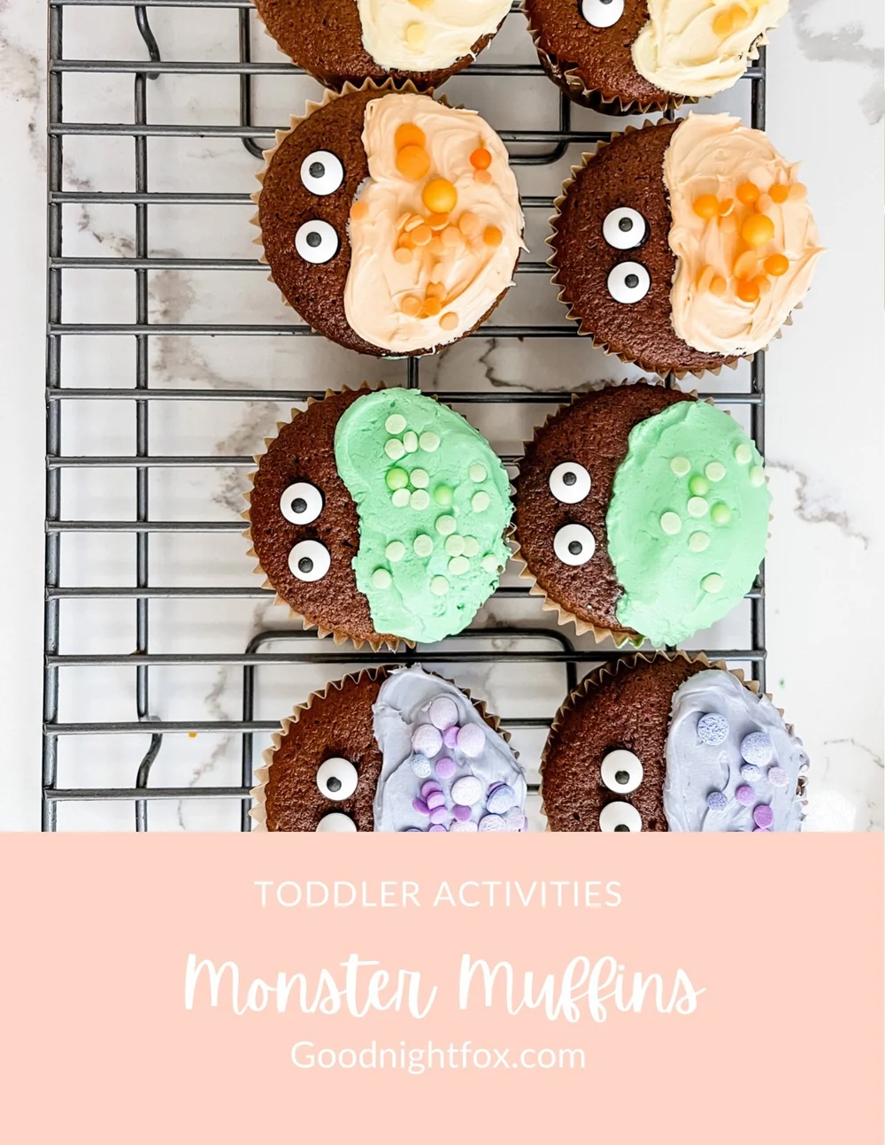 Goodnight Fox - Halloween Pumpkin Monster Muffins