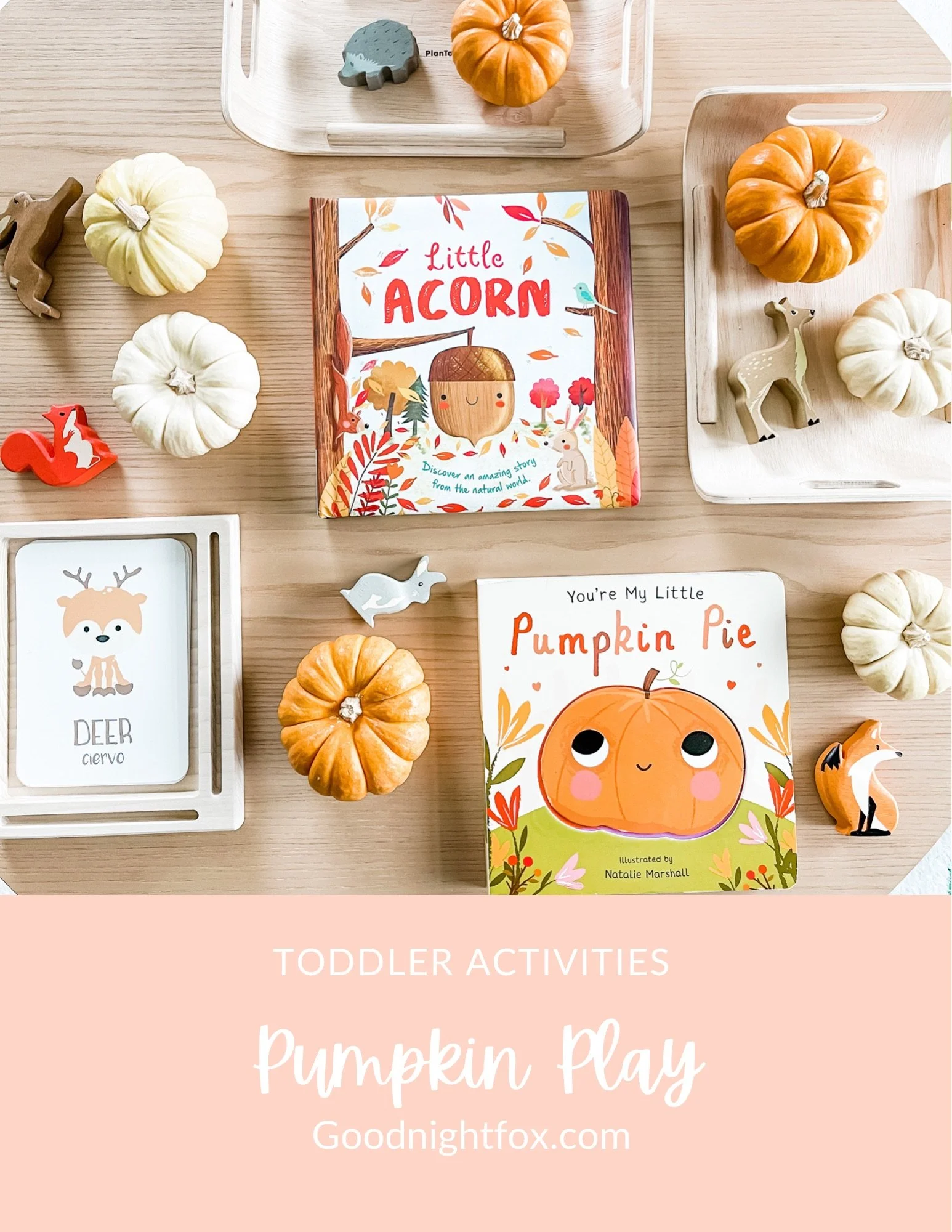 Goodnight Fox - 5 New Fall Autumn Themed Sensory Play Ideas