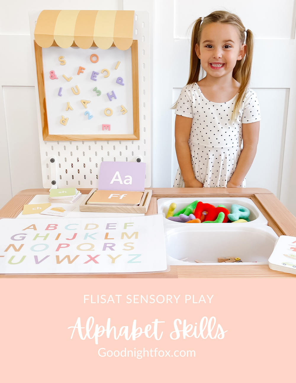 Goodnight Fox - Alphabet Letter Sensory Play Activities for Toddlers ...