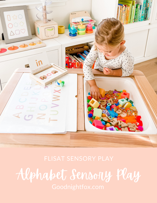 Goodnight Fox - Alphabet Letter Sensory Play Activities for Toddlers ...