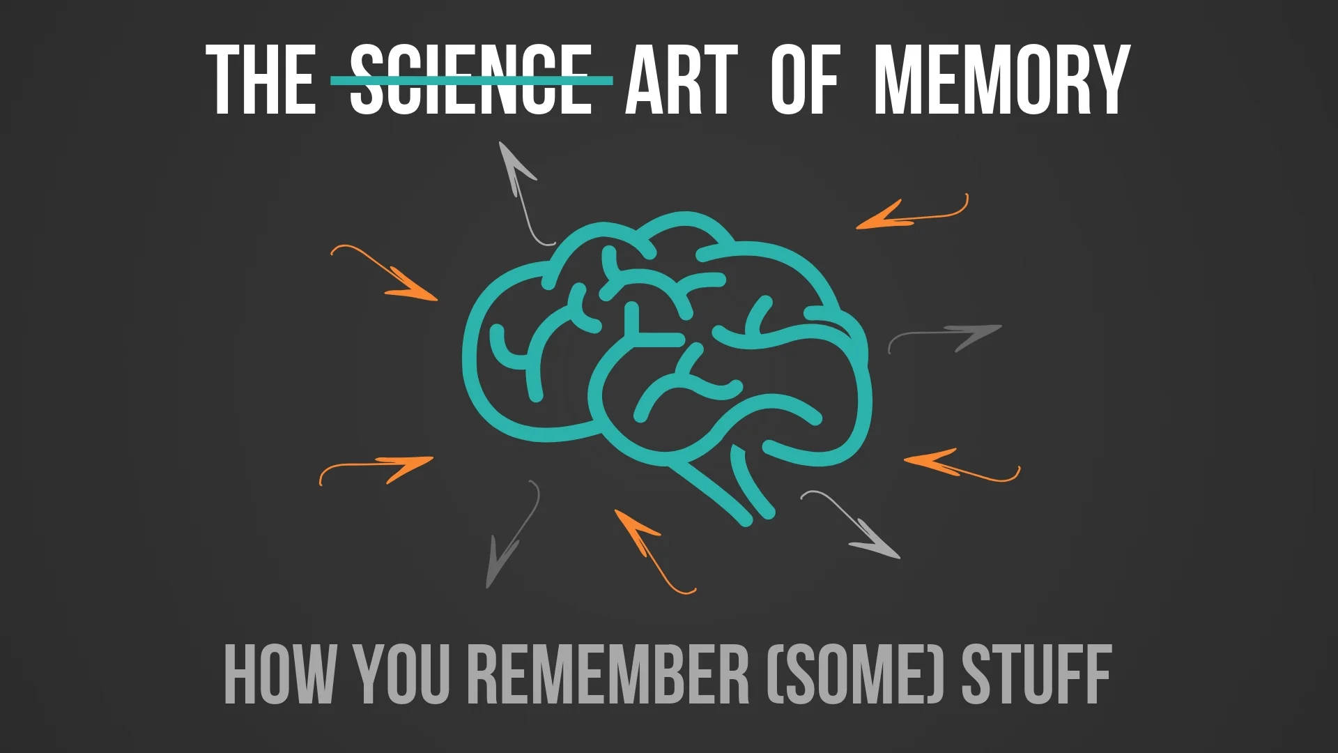 How You Remember (Some) Stuff - [The Art of Memory] — Becoming Human