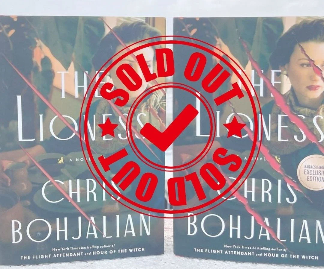 CHRIS BOHJALIAN THE LIONESS IN-PERSON — Armenian Museum of America