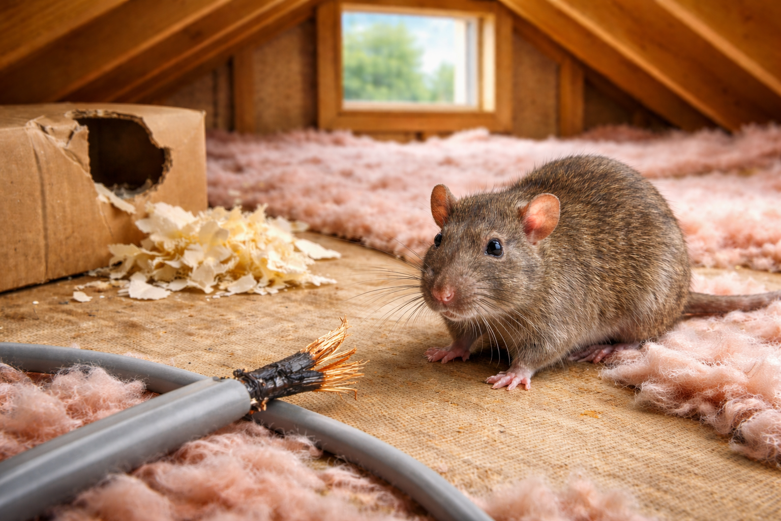 Signs You May Have Rodents in Your Attic or Walls | Clements Pest Control