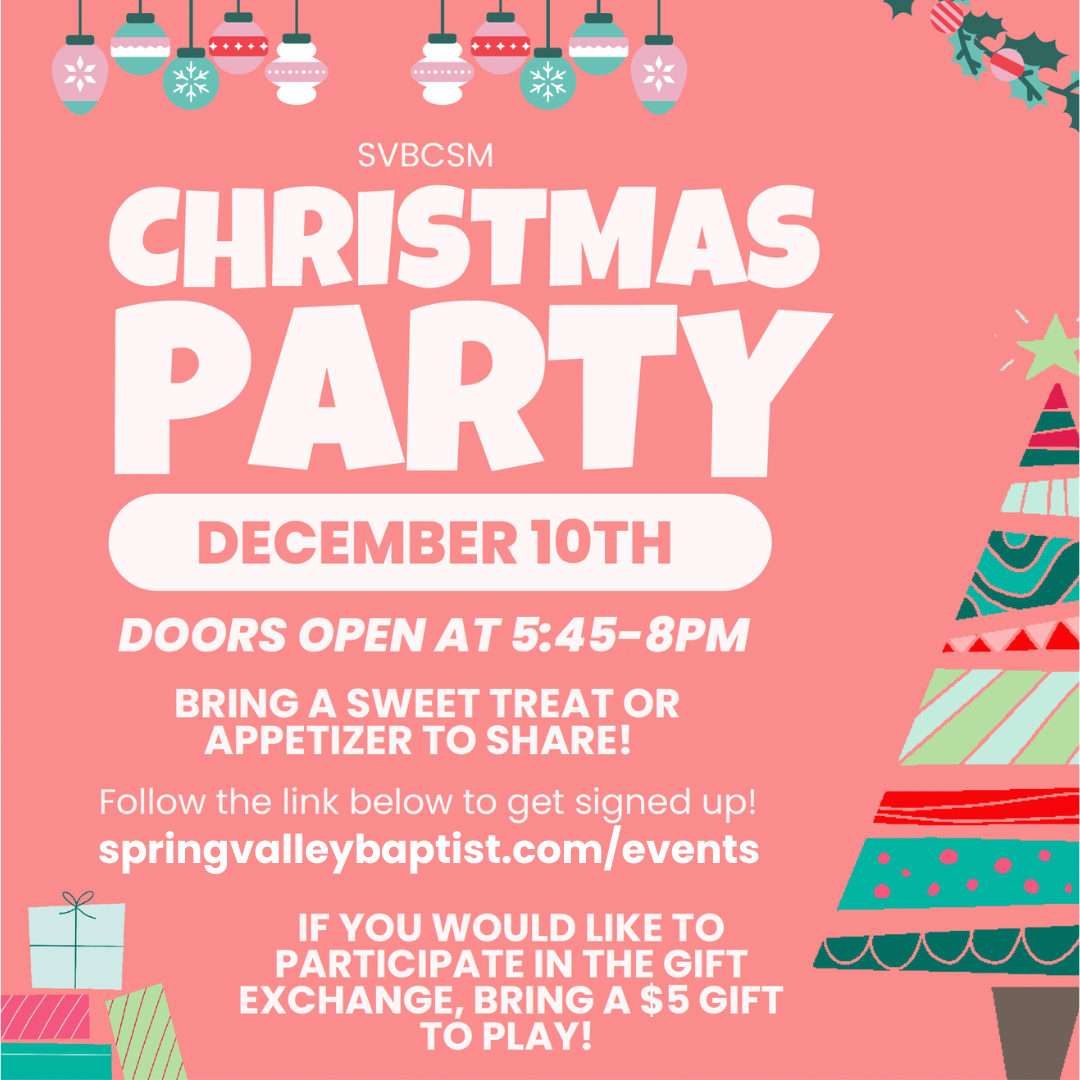 Events — Spring Valley Baptist Church