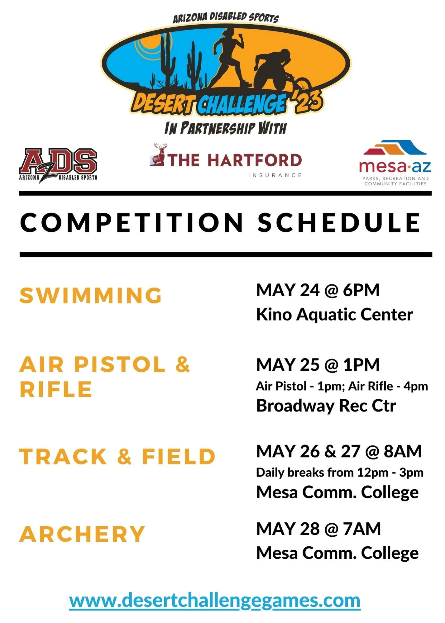 DCG 2023 Information — Arizona Disabled Sports