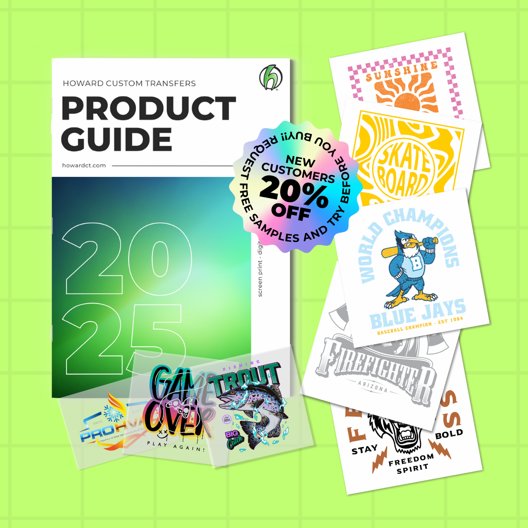 Purchase Heat Transfer Sample Pack — Quality Custom Screen Print and DTF Transfers