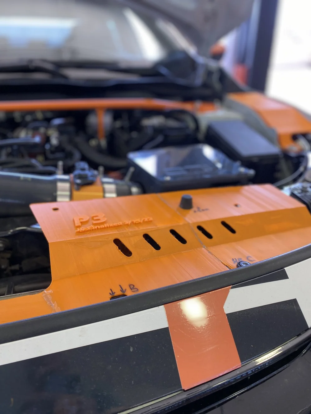 More Flare Under The Hood: 10th Generation Honda Civic Engine Bay ...