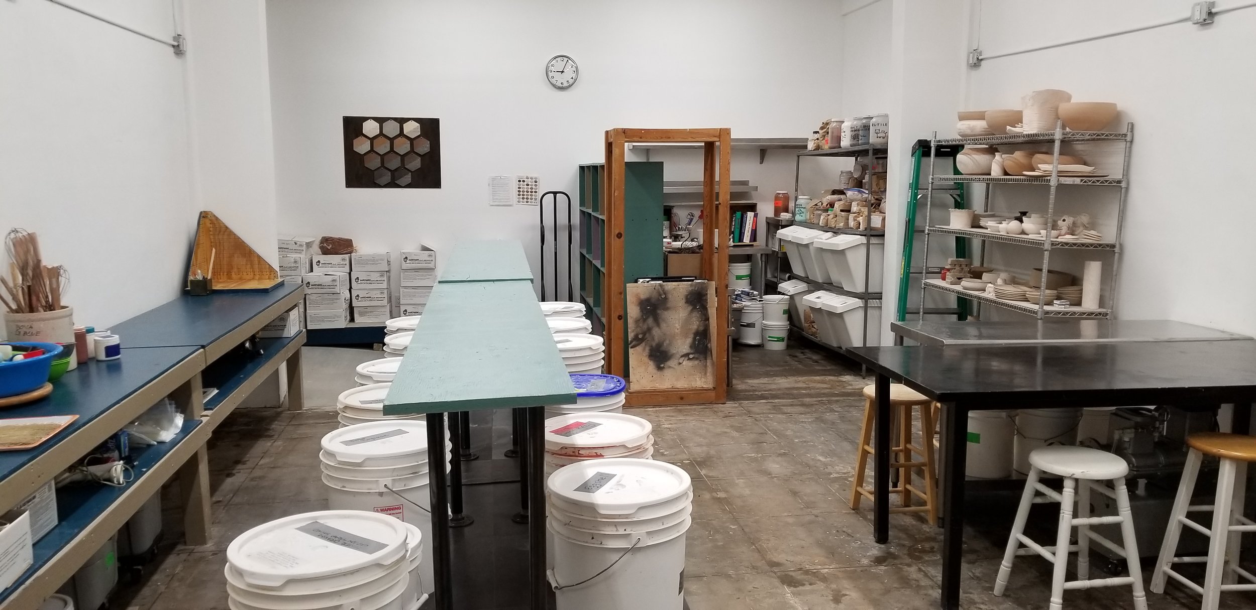 Studio Tour — Blue Water Clay