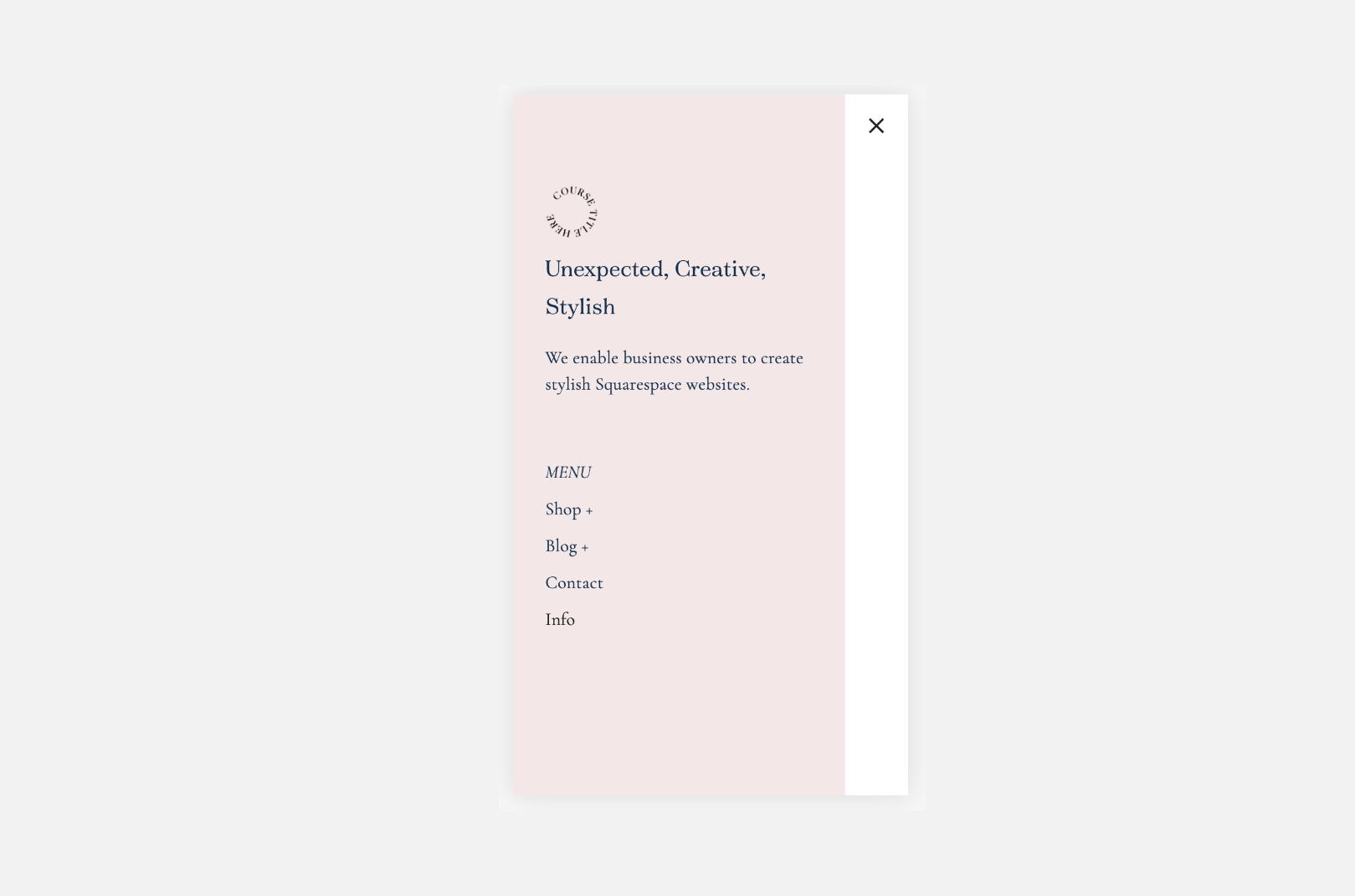 Squarespace Mega Menu Course — Squarestylist | Squarespace Tutorial
