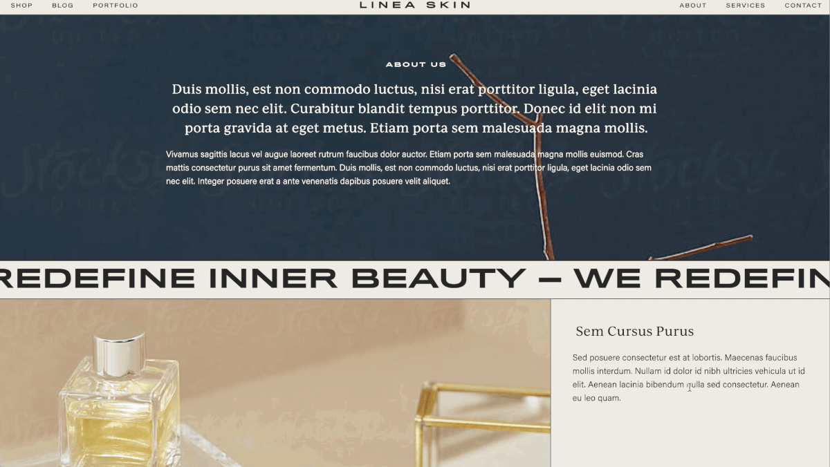 Stylish Sections — Squarestylist