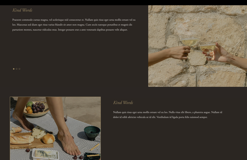 Split Slider Gallery Layout — Squarestylist