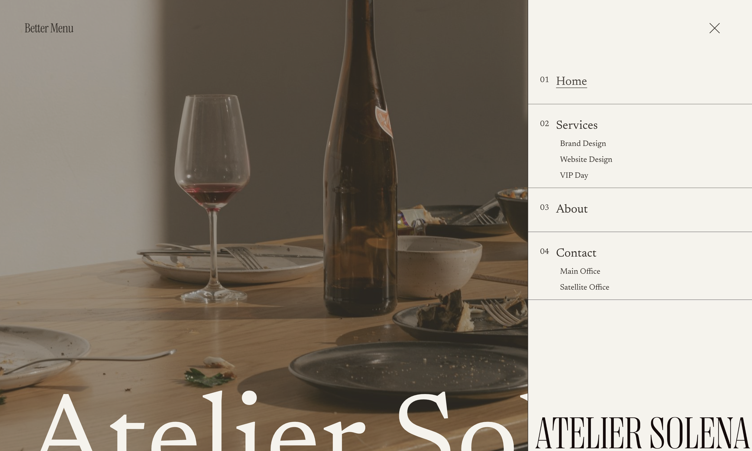 Better Mobile Menu on Desktop — Squarestylist