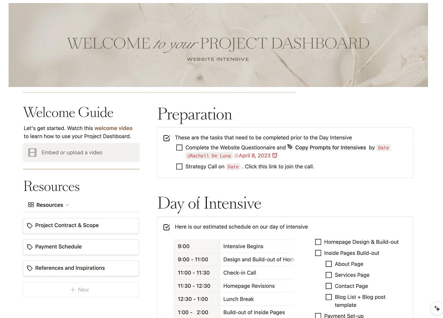Design Intensives Workshop — Squarestylist