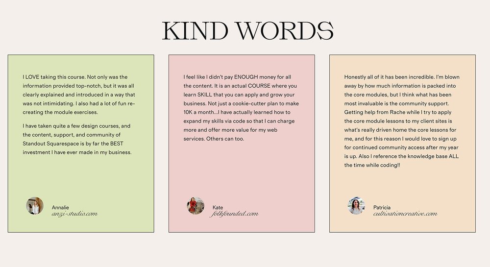 Create a stylish Testimonial Slider — Squarestylist
