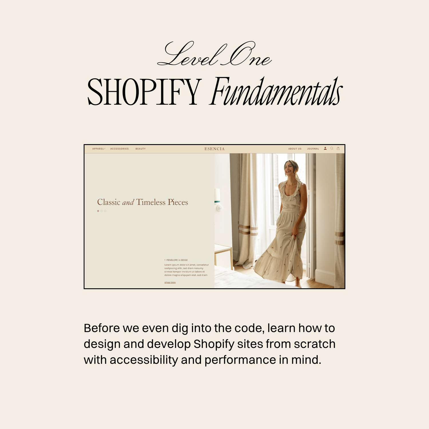 Overview of Shopify Web Design Course — Squarestylist