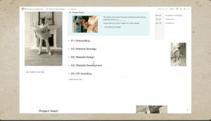 Notion Project Tracker and Designer Portral — Squarestylist