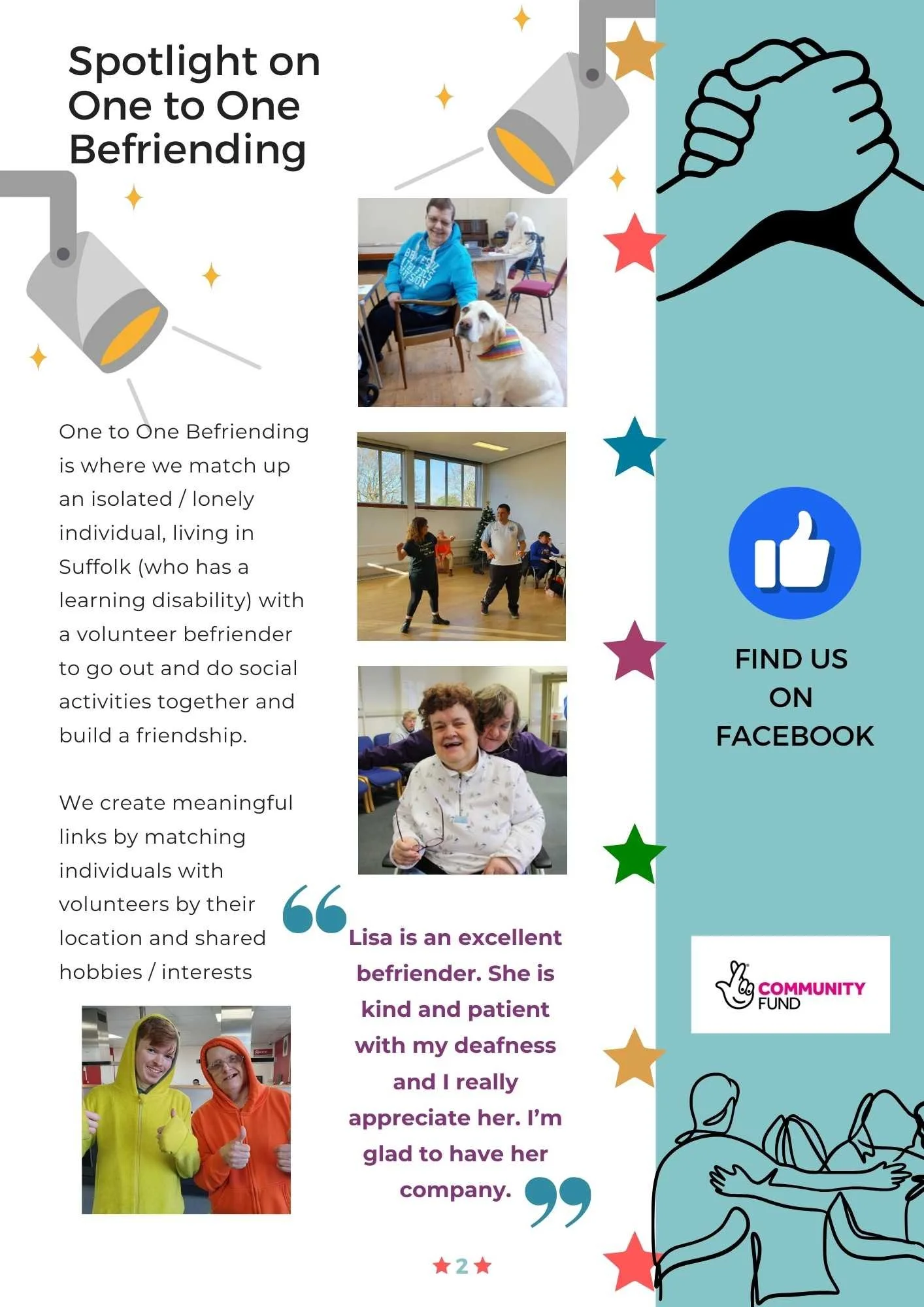Newsletter - April — The Befriending Scheme