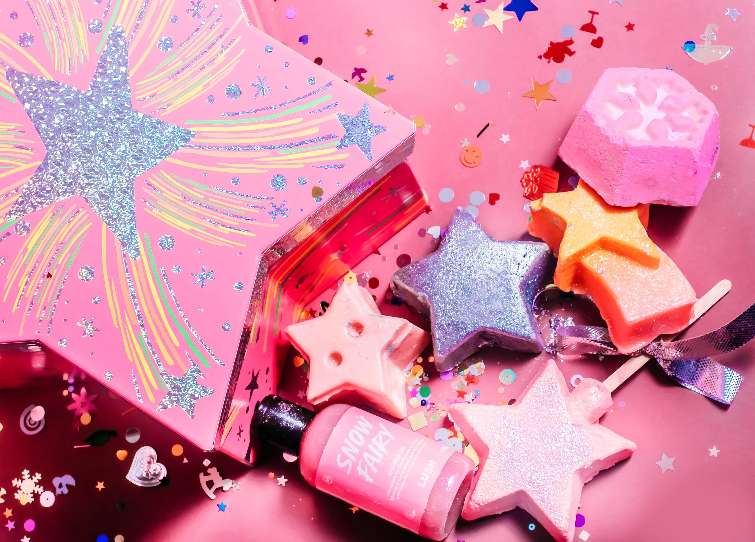 Lush Colorful Christmas Gifts
