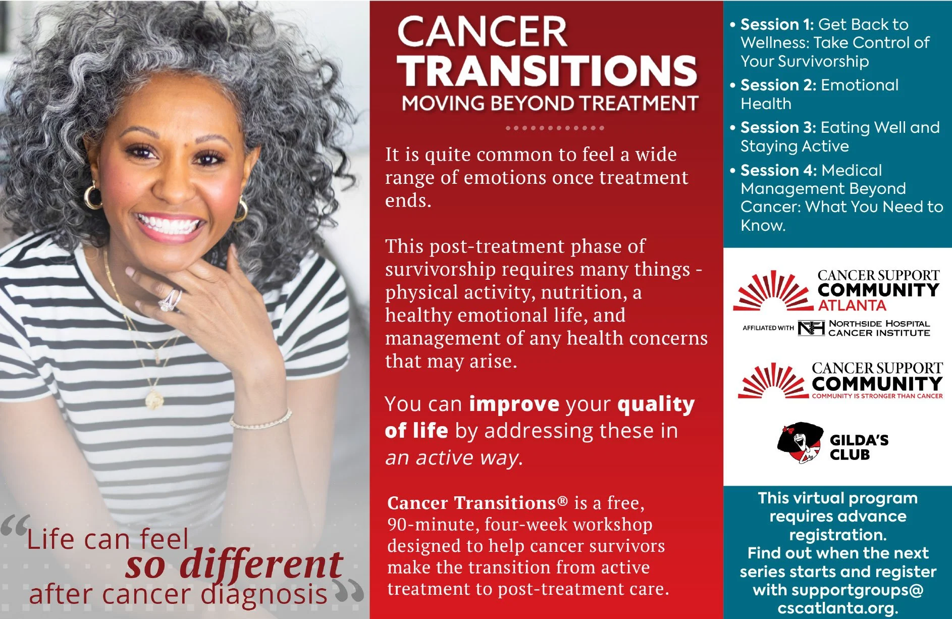 Cancer Transitions — Cancer Support Community Atlanta
