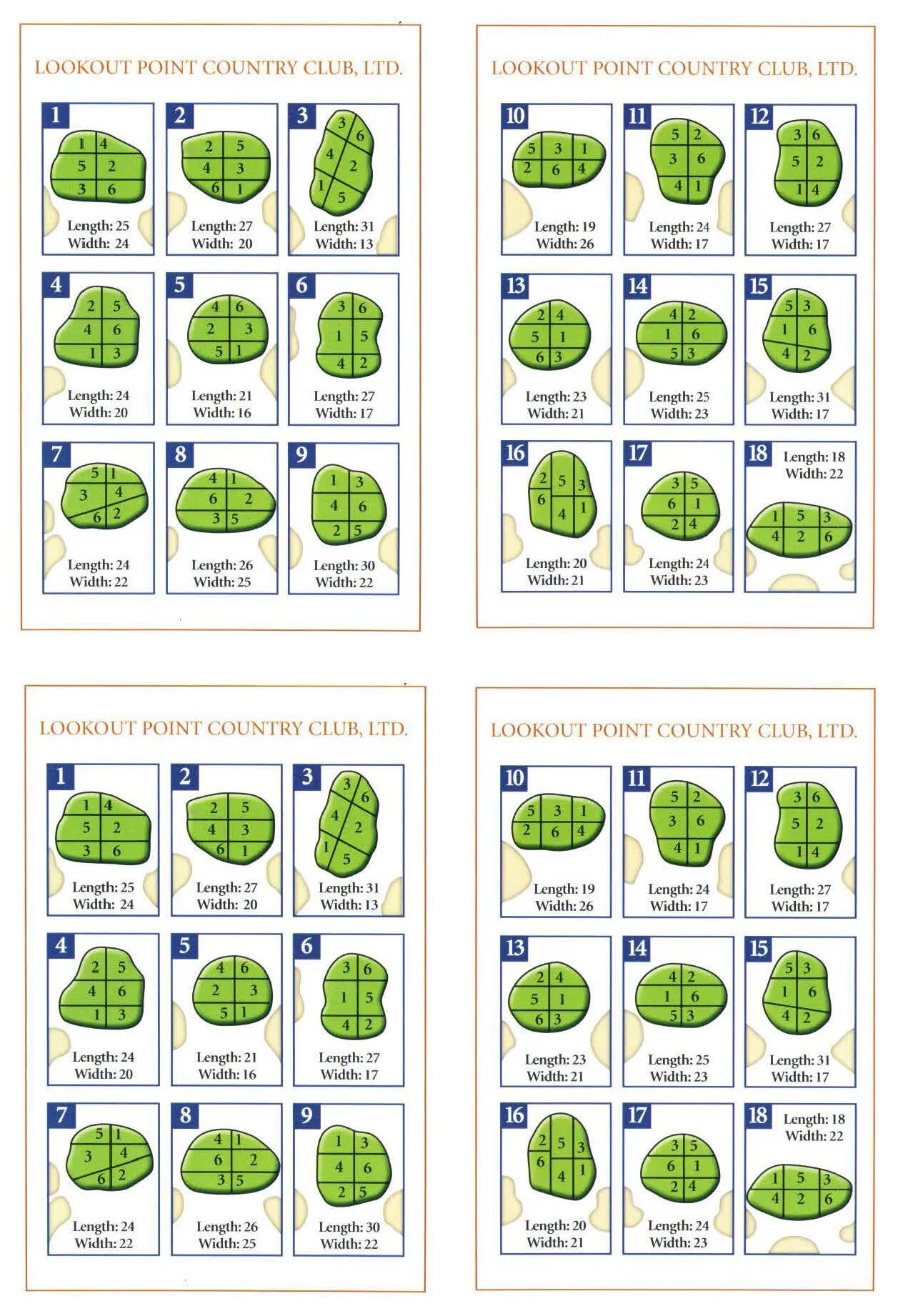 Course Information — Lookout Point Country Club