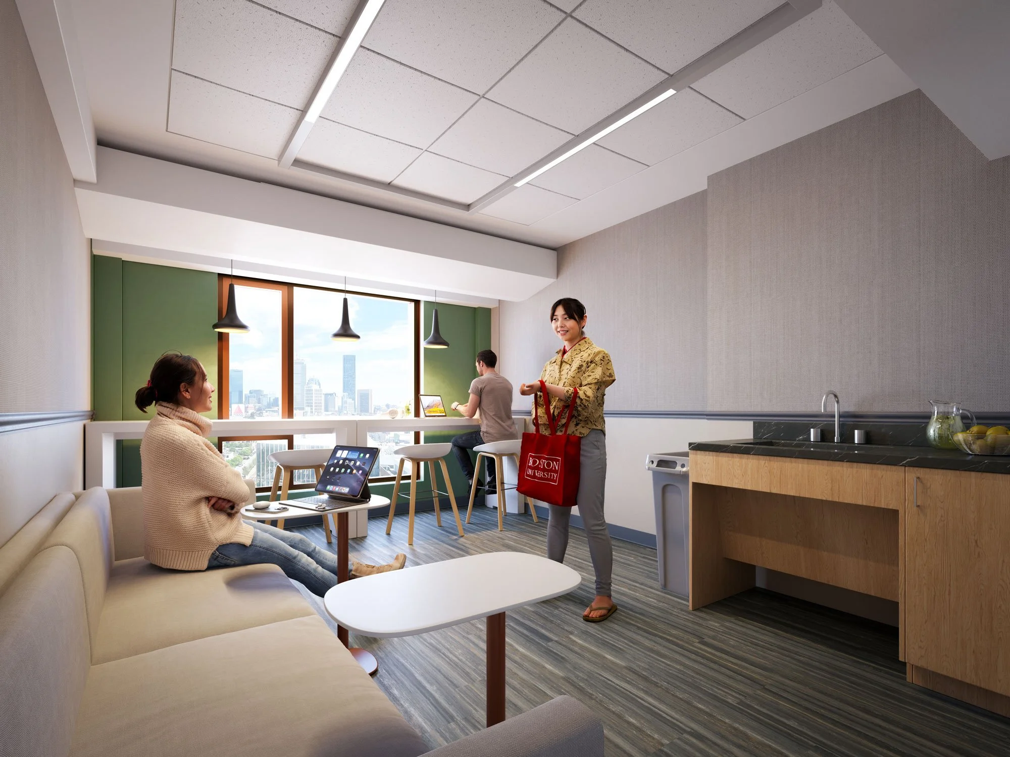 Boston University, Warren Towers Renovation — MDS / Miller Dyer Spears ...