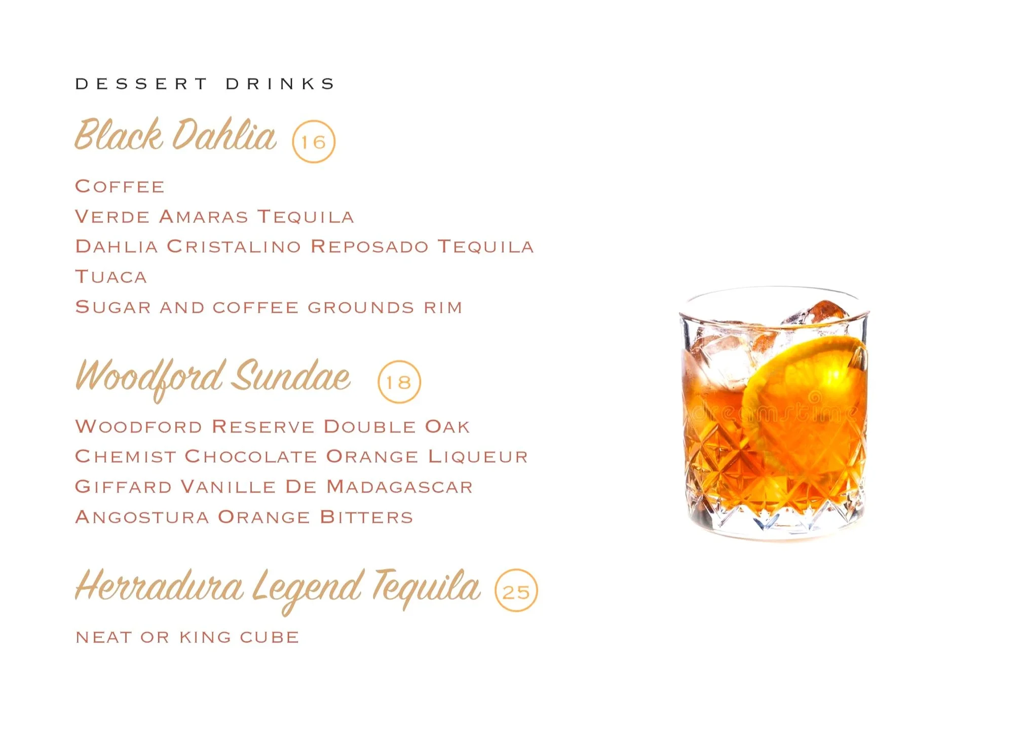 GLOBAL FOOD — MENU