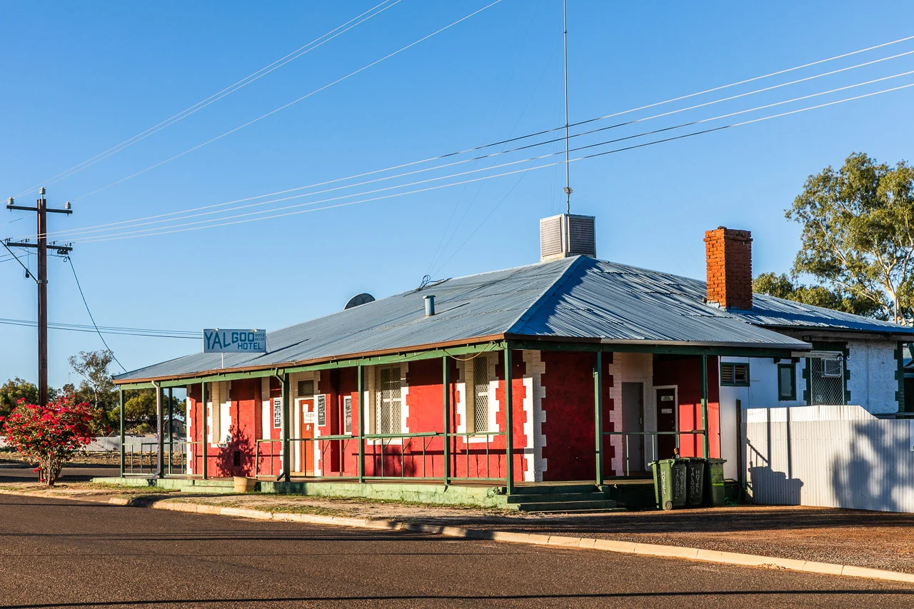 Stan at the Yalgoo Hotel — Nic Duncan