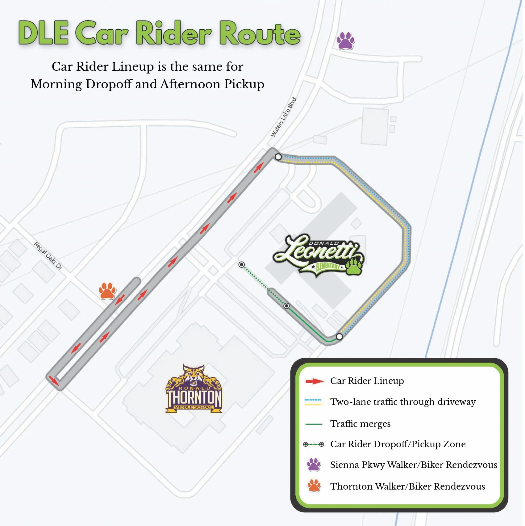 Important Update for Morning Arrivals — Donald Leonetti Elementary PTO