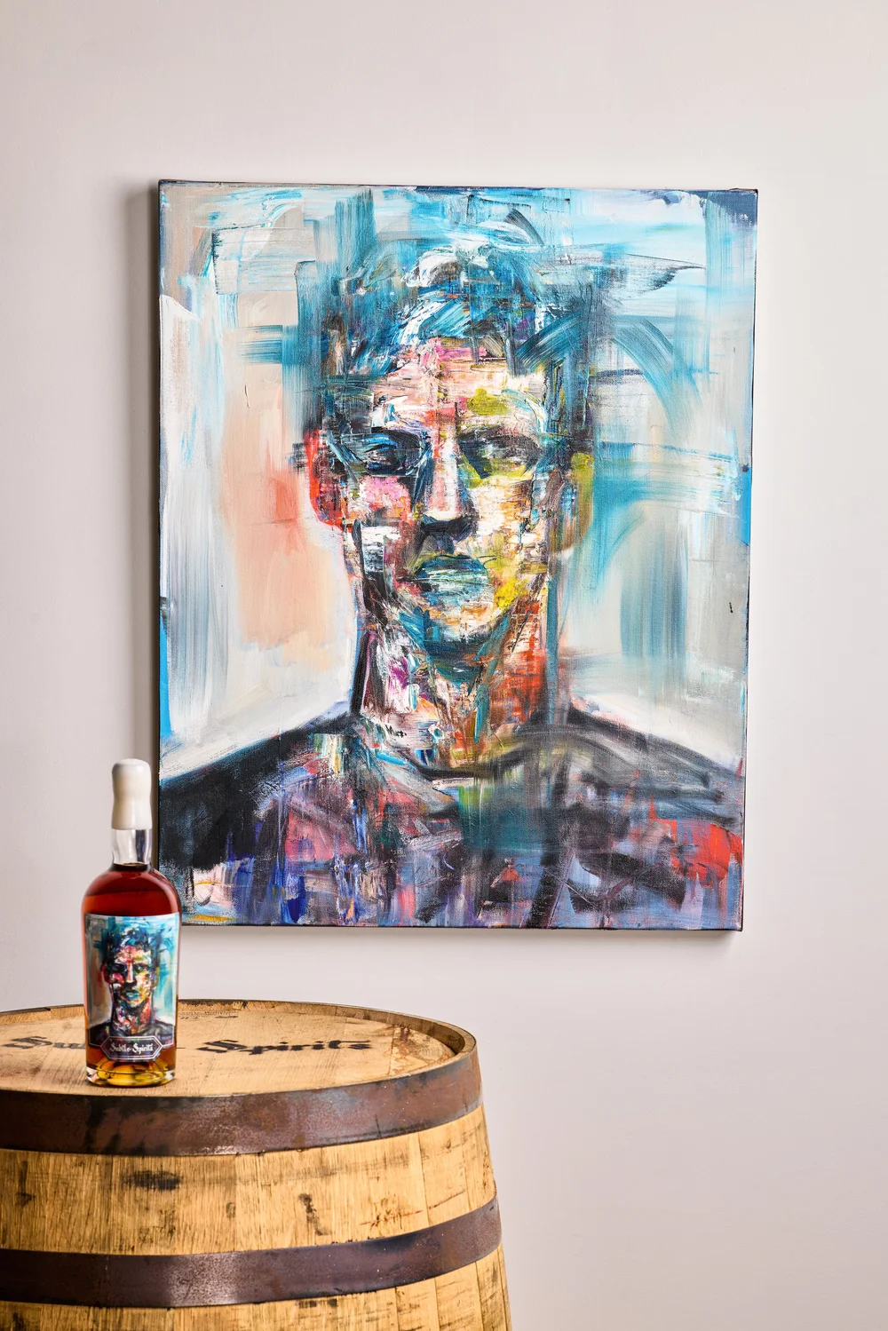 Bastard's Blend Whiskey, Art by Jun Yang — Subtle Spirits