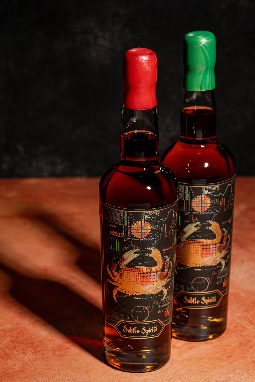 HODL is a pair of single barrel straight bourbon whiskies — Subtle Spirits