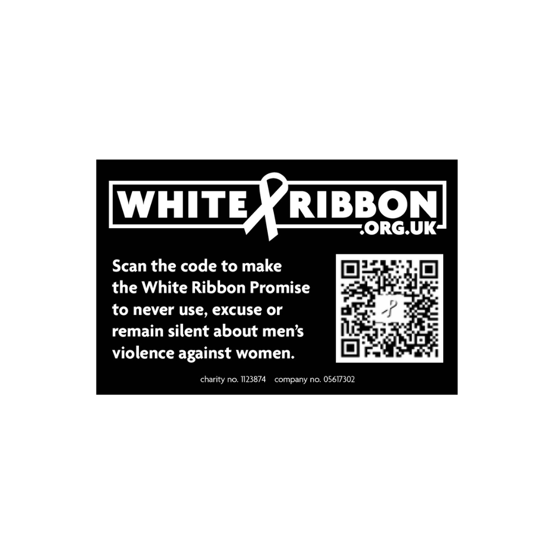 Bilingual Welsh/English Promise cards — White Ribbon UK