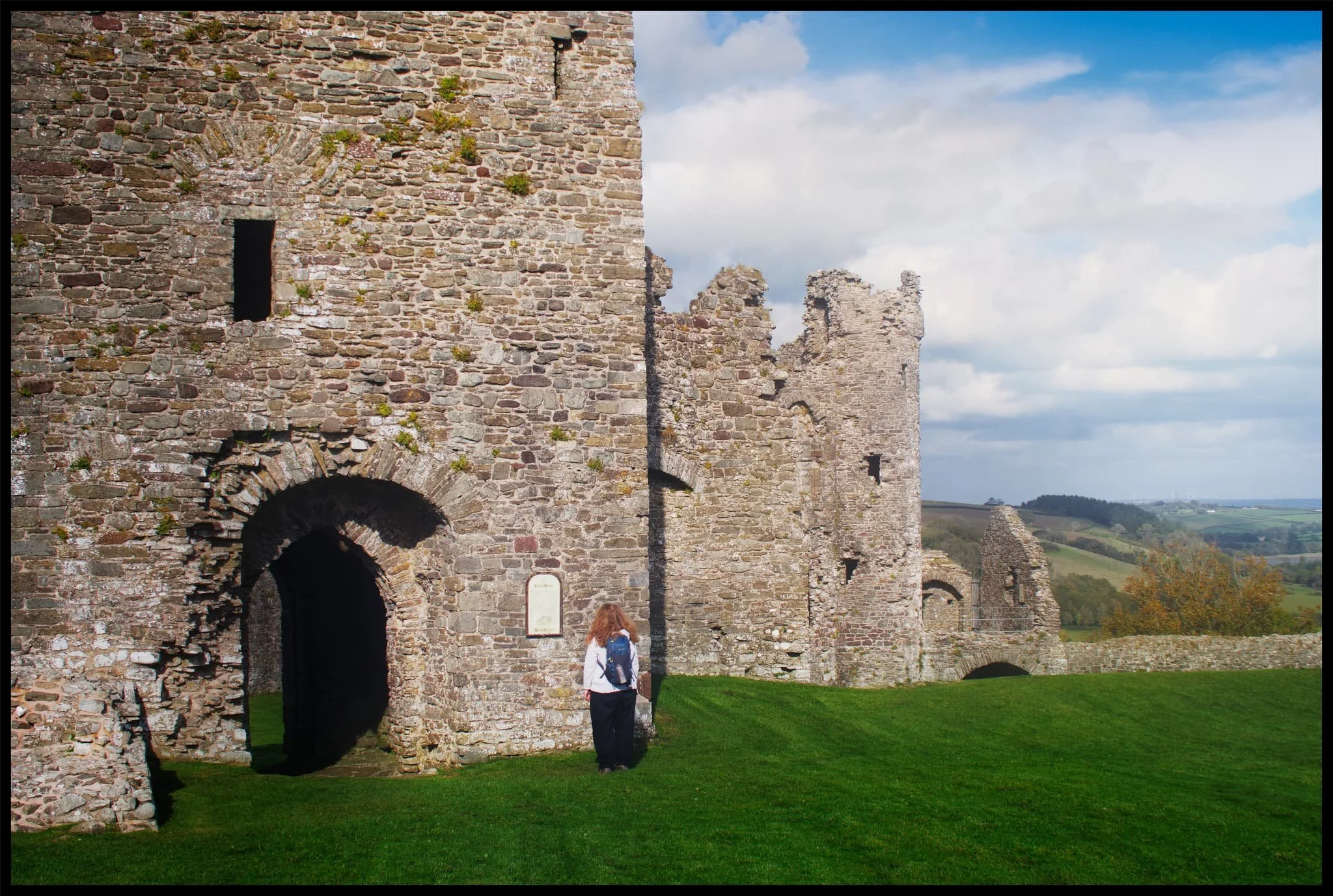 Llansteffan, Carmarthenshire, South Wales, Autumn — Ian Cylkowski ...
