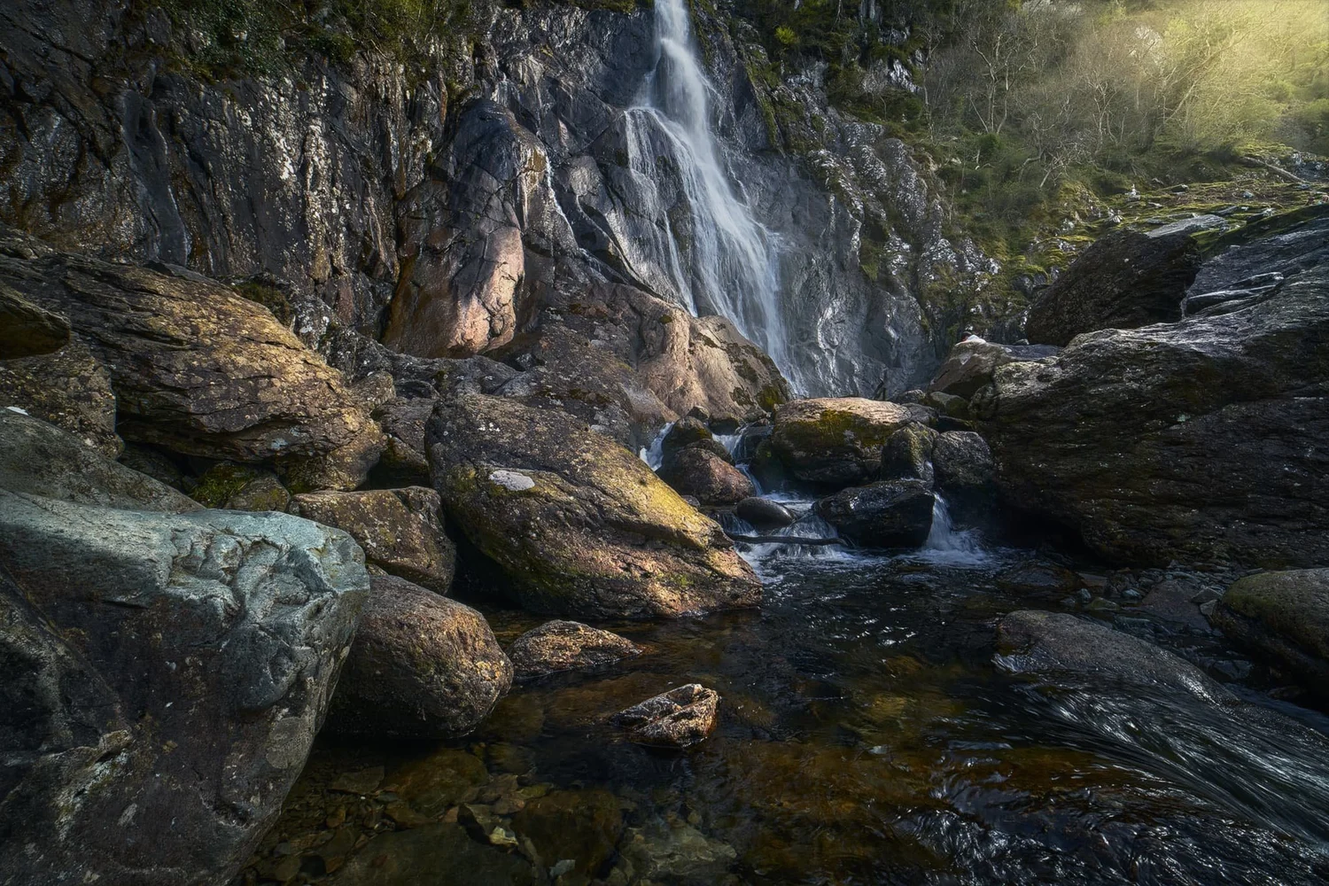 Aber Falls, Snowdonia, Spring — Ian Cylkowski Photography. Photography