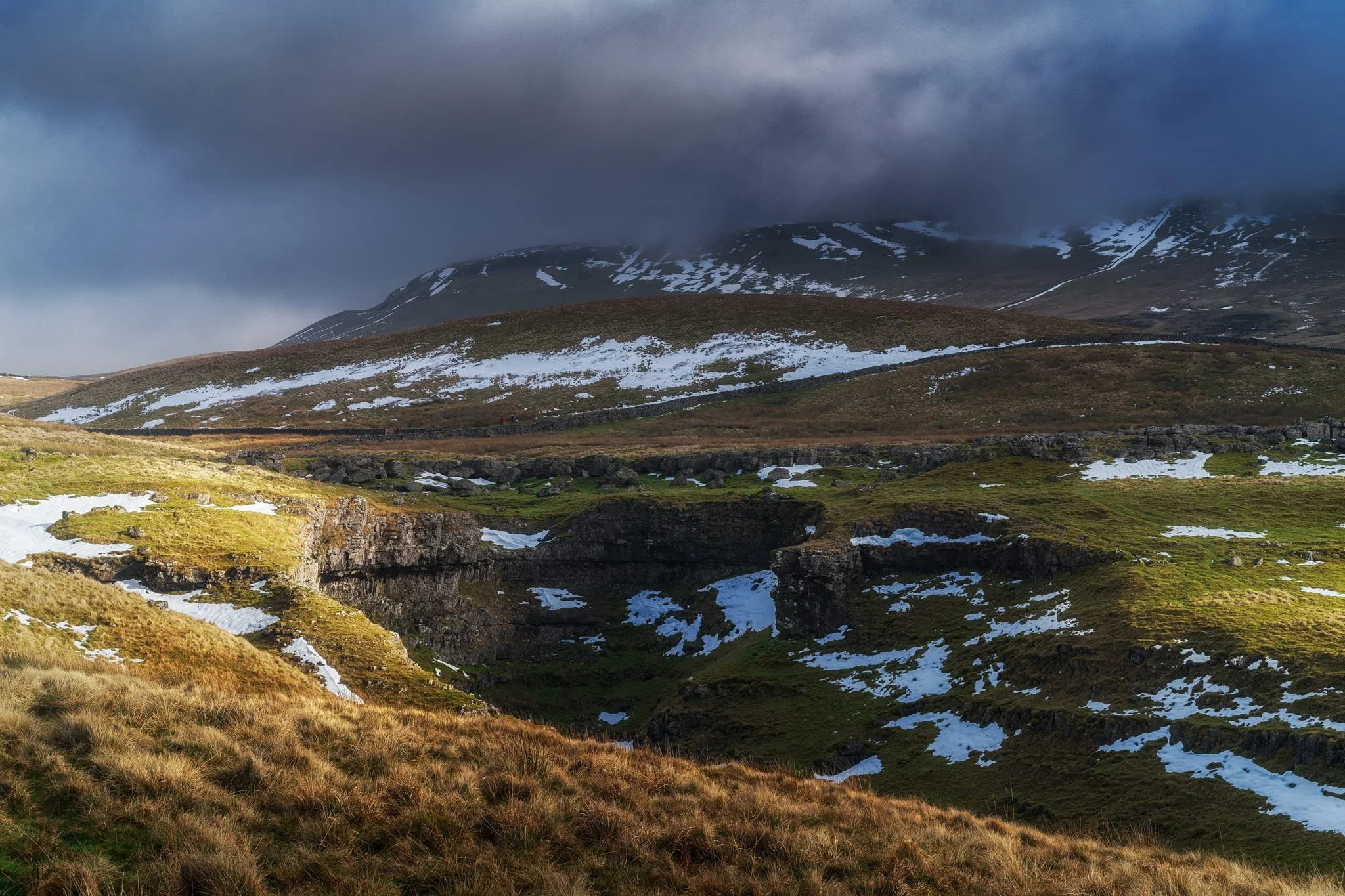 Hull Pot, Yorkshire Dales, Winter — Ian Cylkowski Photography. Photography