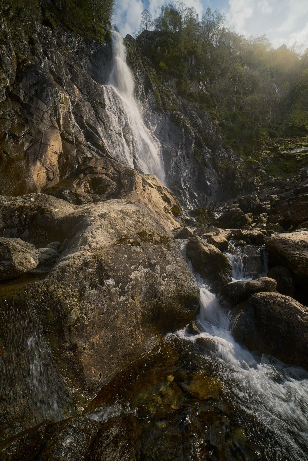 Aber Falls, Snowdonia, Spring — Ian Cylkowski Photography. Photography