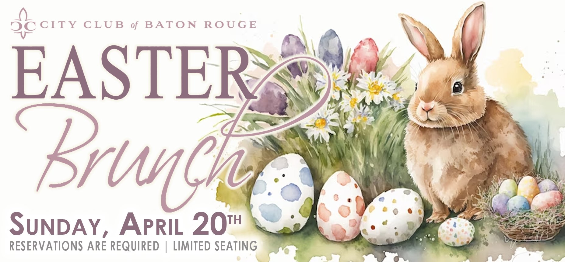 EASTER SUNDAY BRUNCH — City Club of Baton Rouge
