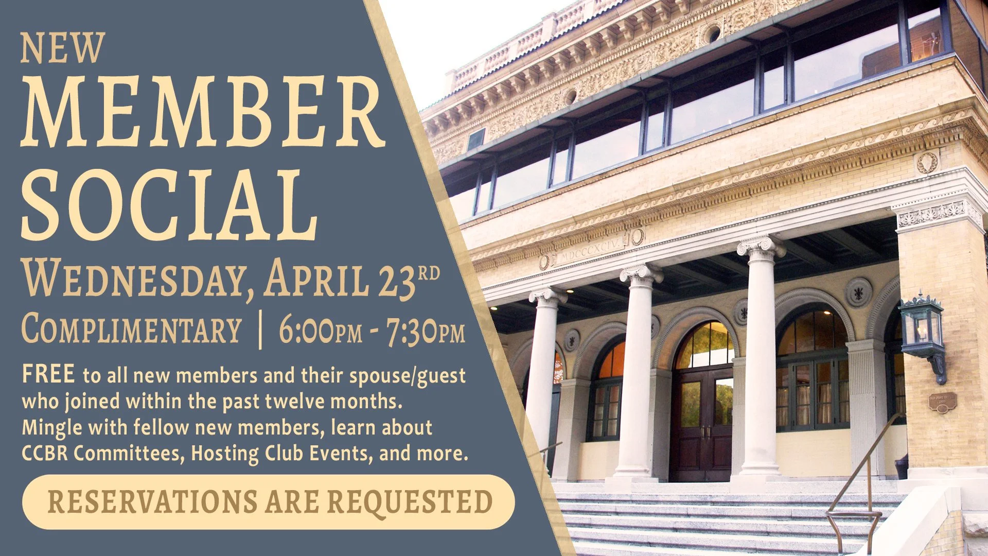 CITY CLUB'S NEW MEMBER SOCIAL — City Club of Baton Rouge